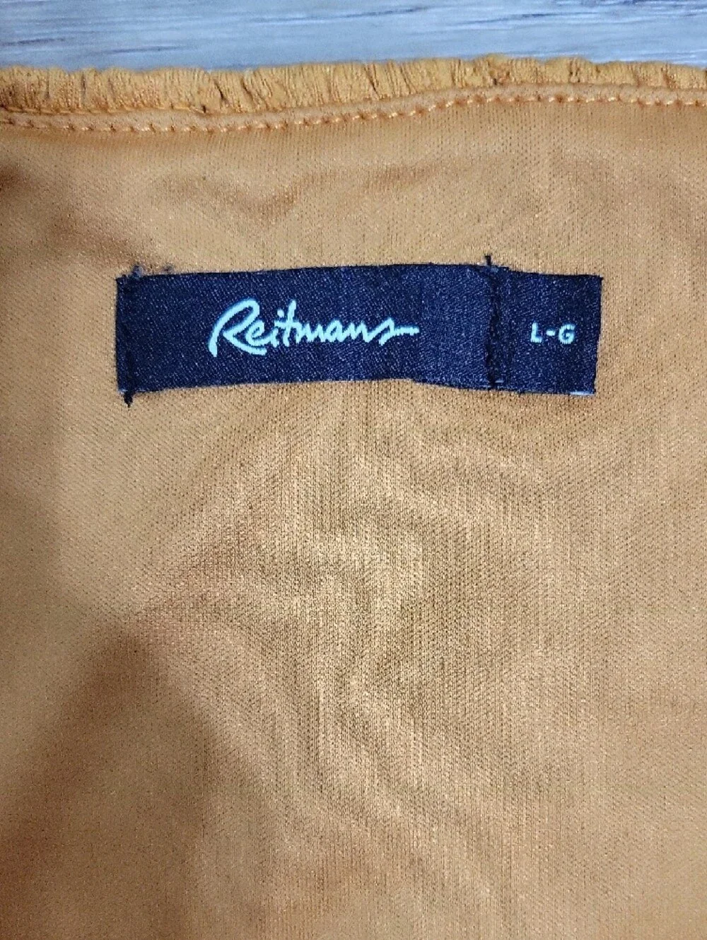 Reitmans | Dresses | Reitmans Mustard Eyelet Dress With Front Buttons ...